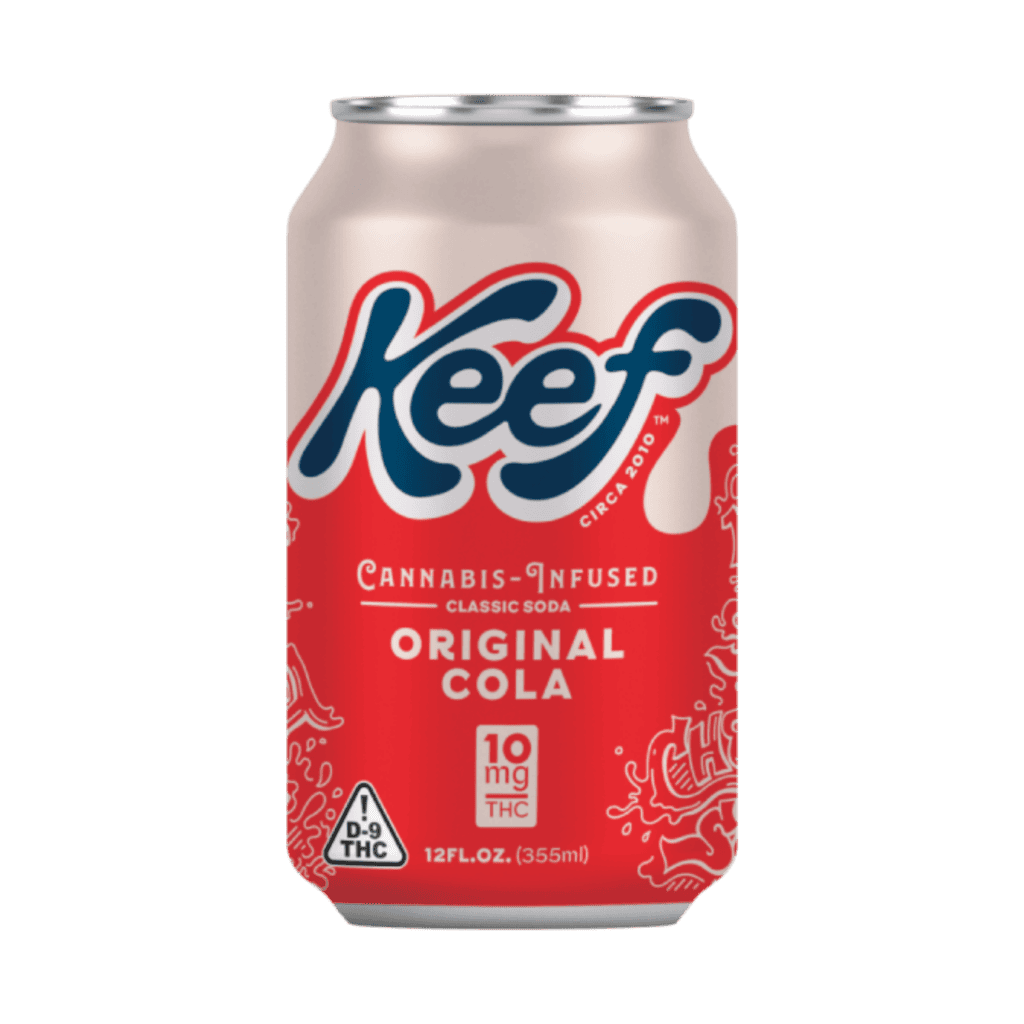 Keef Brands Hemp | THC-Infused Classic Soda Original Cola